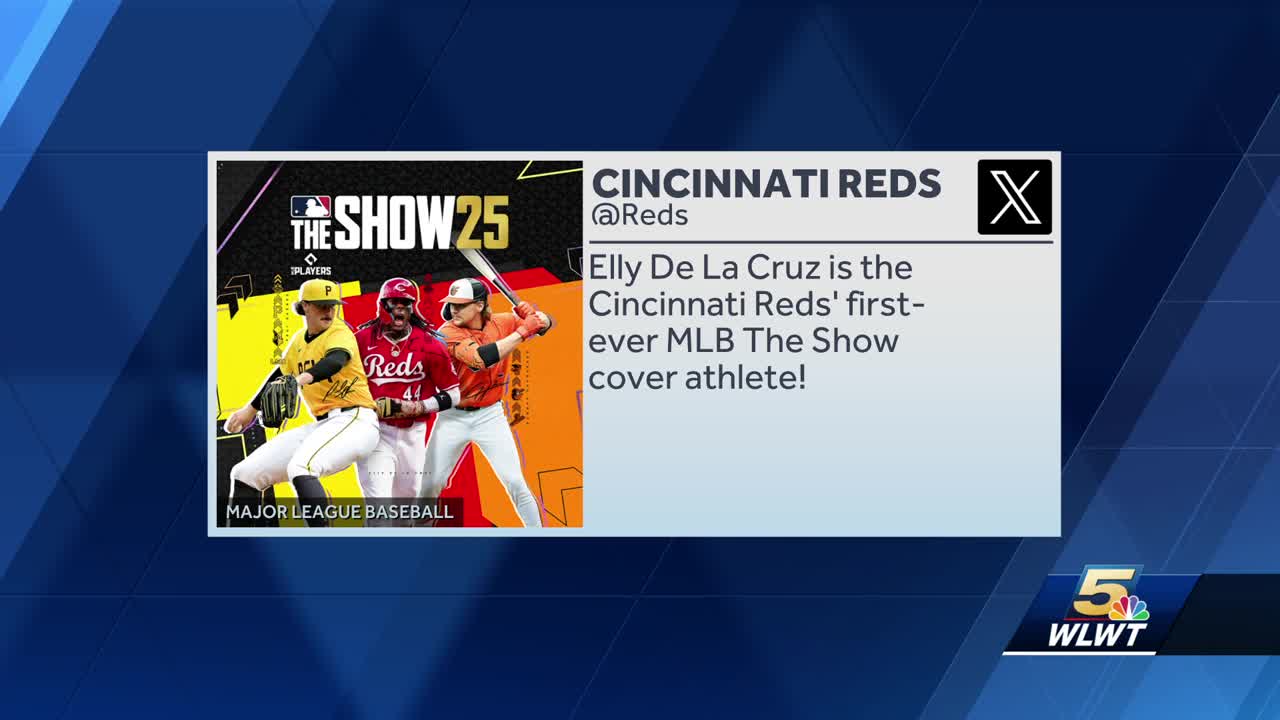 Reds star Elly De La Cruz to grace cover of new MLB The Show video game