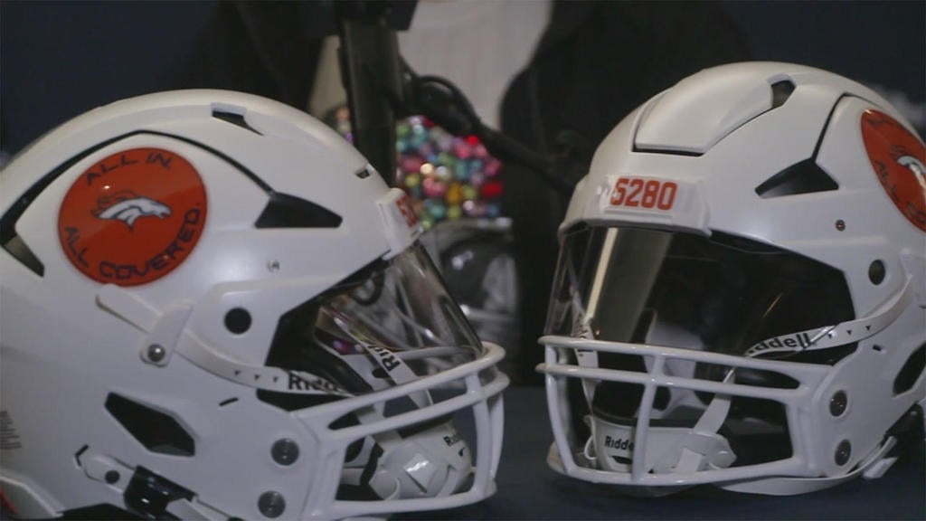 Denver Broncos to donate 15,000 high-tech helmets to Colorado schools