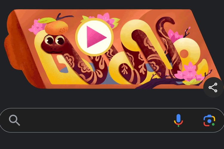 Tahun Ular Kayu Jadi Tema Google Doodle Hari Ini, Ada Gamenya Juga ...