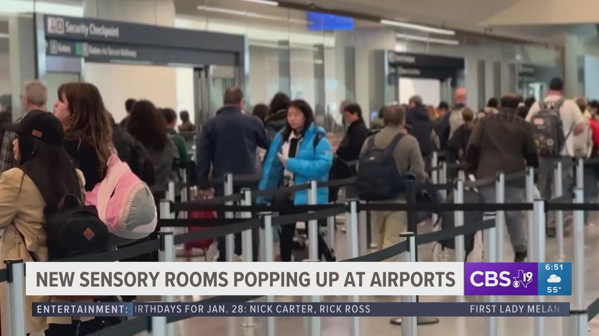 Sensory rooms helping neuro-divergent passengers fly with ease