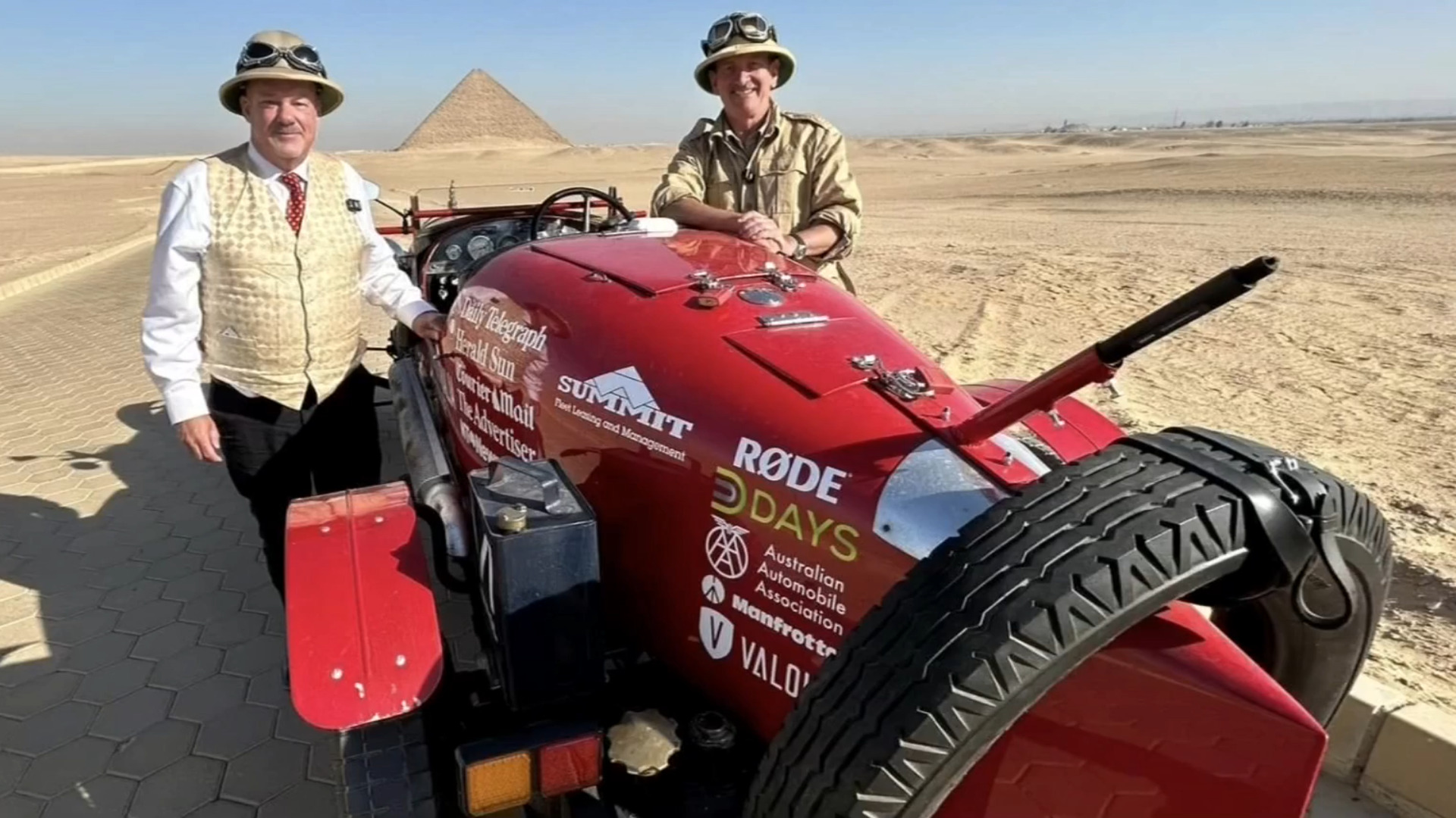 ‘Bean Team’ Nears end of epic voyage from London to Melbourne