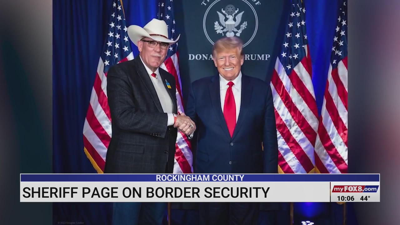 Rockingham County Sheriff Sam Page heading to Washington D.C. to talk ...