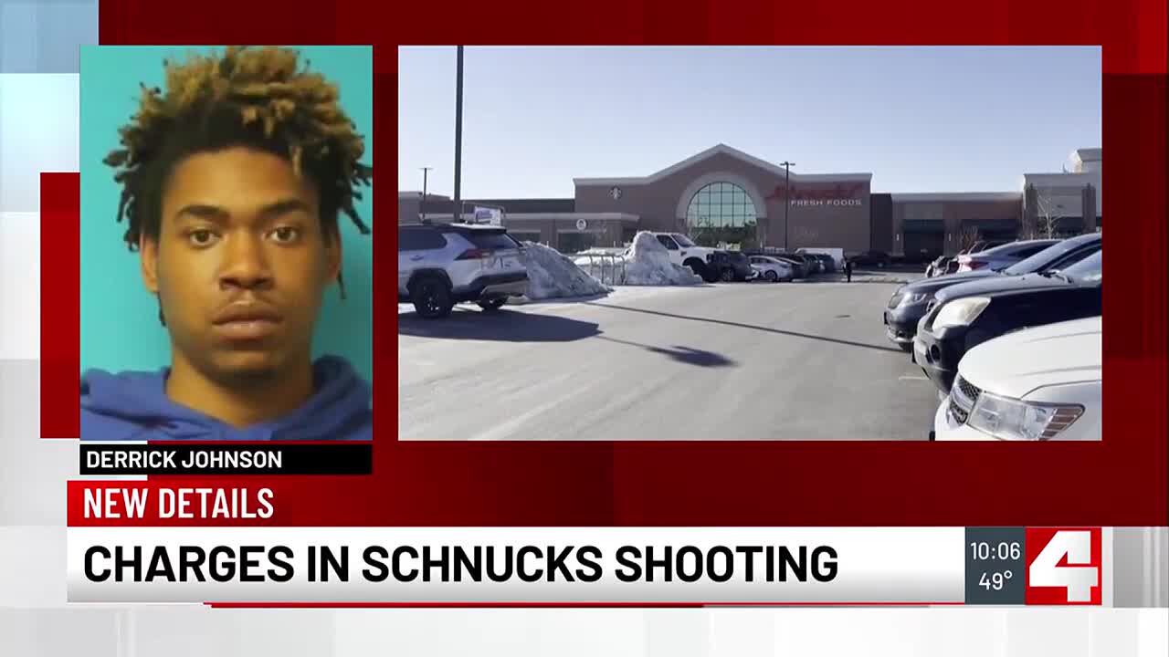 Suspect charged in Schnucks shooting