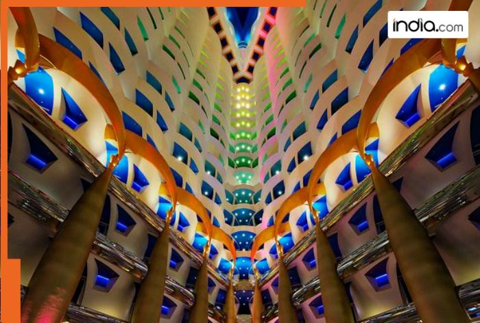 This is world's only '10-star' hotel, it is situated on a man-made ...