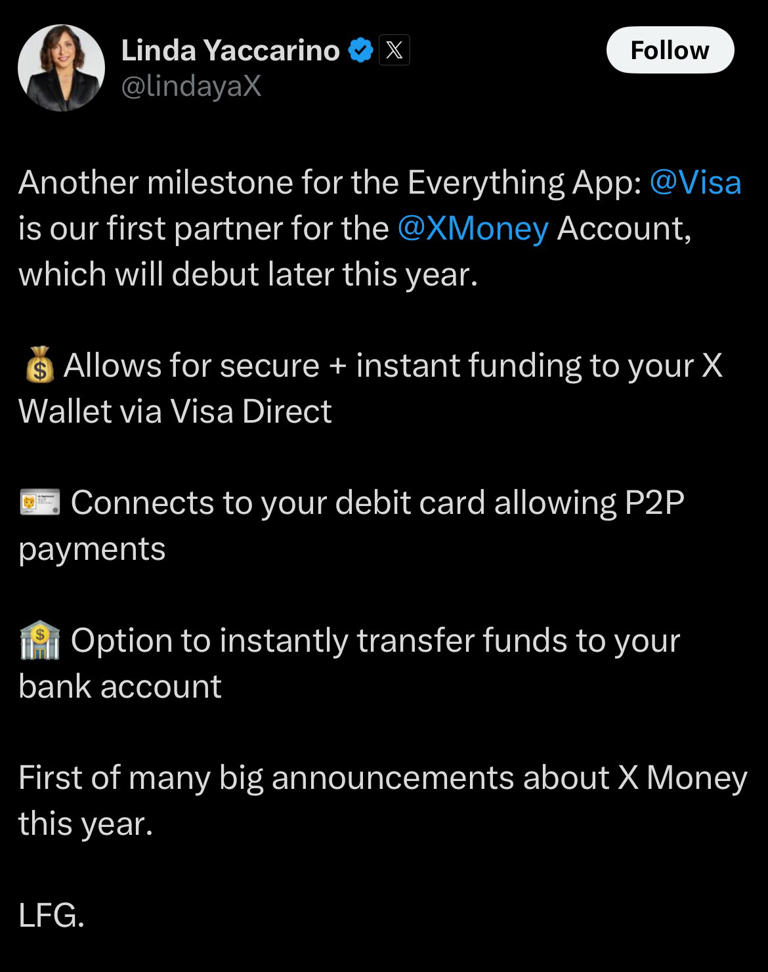 Elon Musk's X will launch its first digital wallet this year