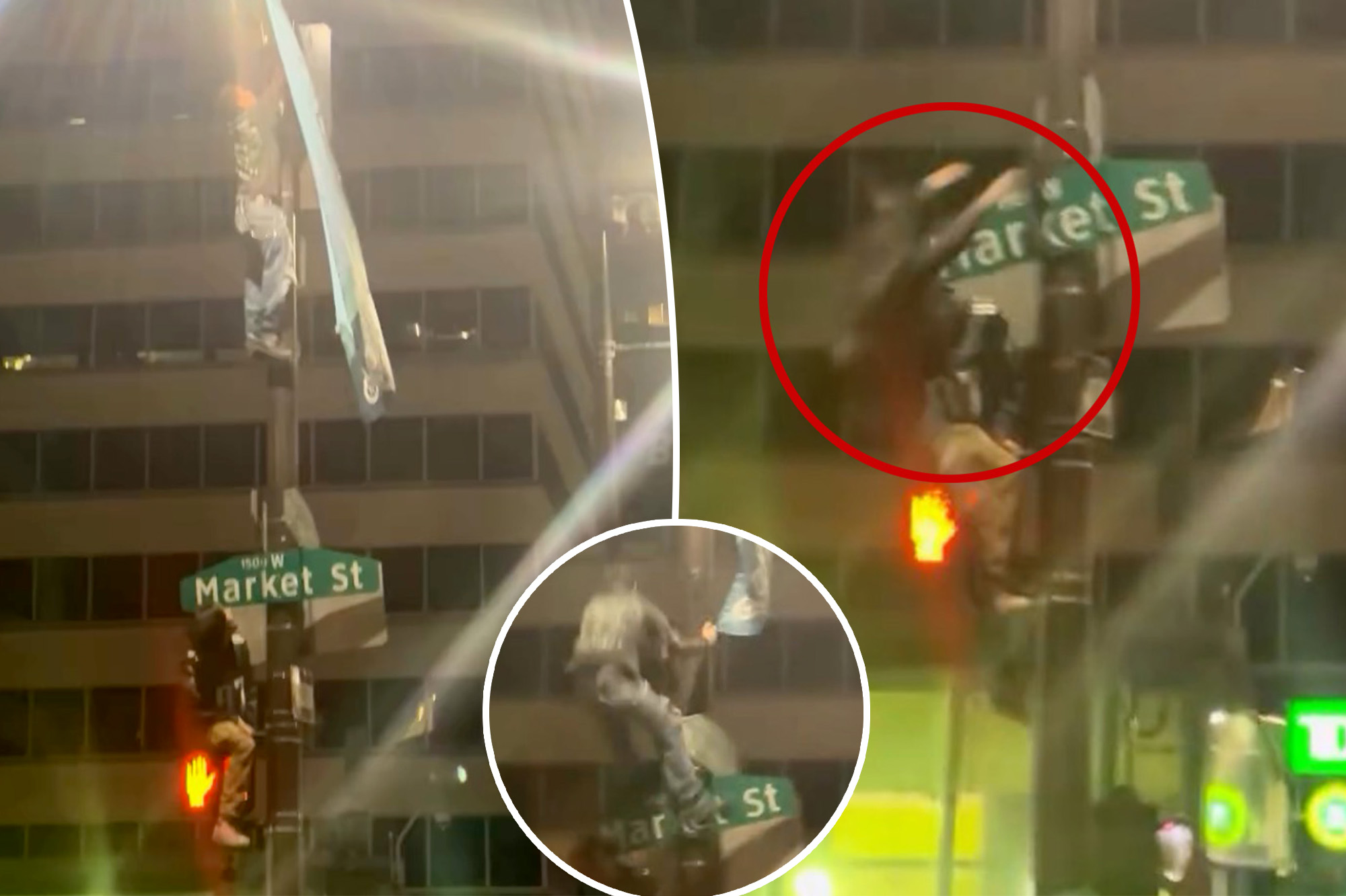 Eagles fan, 18, dead after fall from light pole in NFC Championship ...