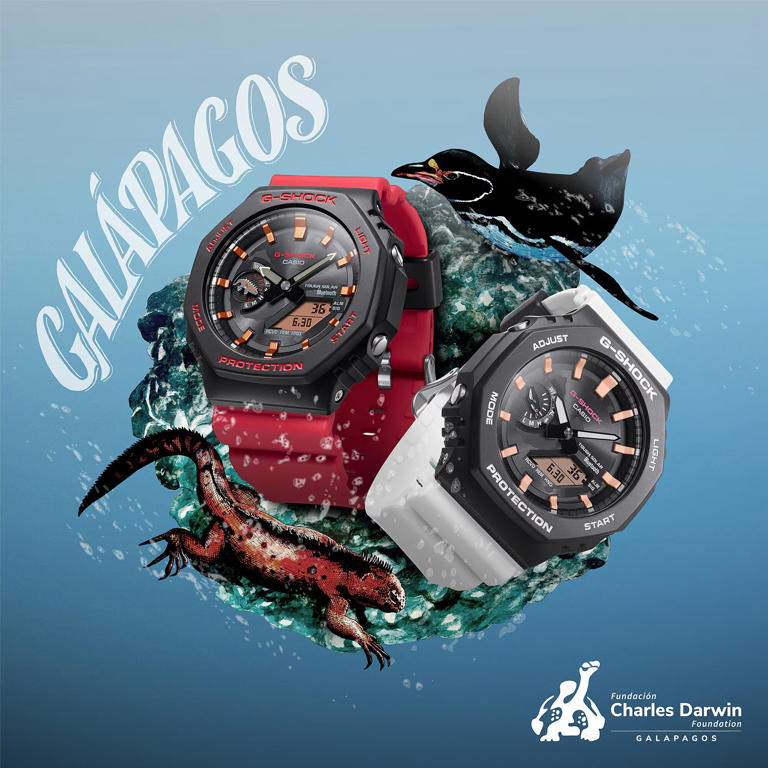 G-SHOCK unveils Charles Darwin Foundation collaboration models in India ...