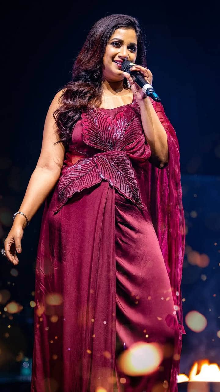 Shreya Ghoshal’s best Indo-Western dress ideas for curvy girls to ...