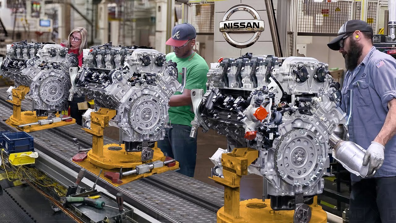 Tour Nissan's top engine factory: Making powerful engines from scratch