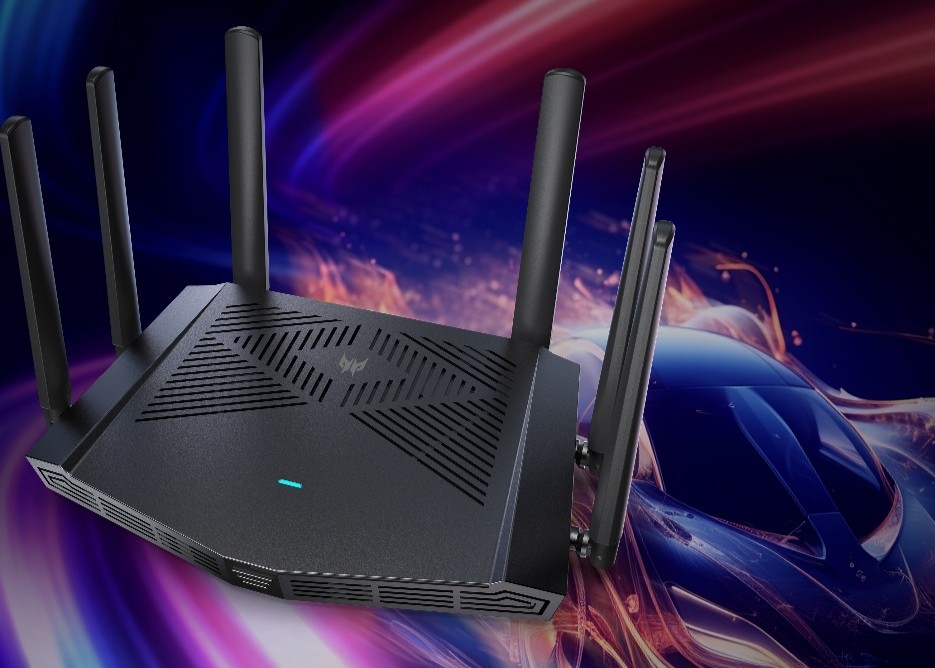 Acer router prioritises fast gaming