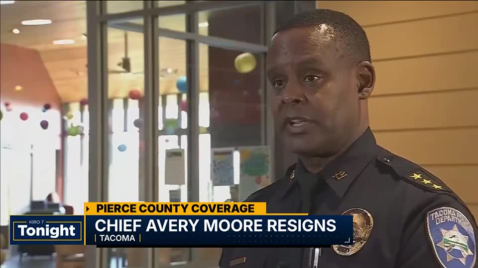 Tacoma Police Chief Avery Moore resigns after 35 years in law enforcement