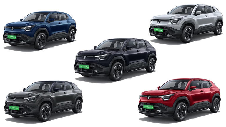 Maruti Suzuki E Vitara: Features, Colours, & Safety Tech Revealed Ahead ...