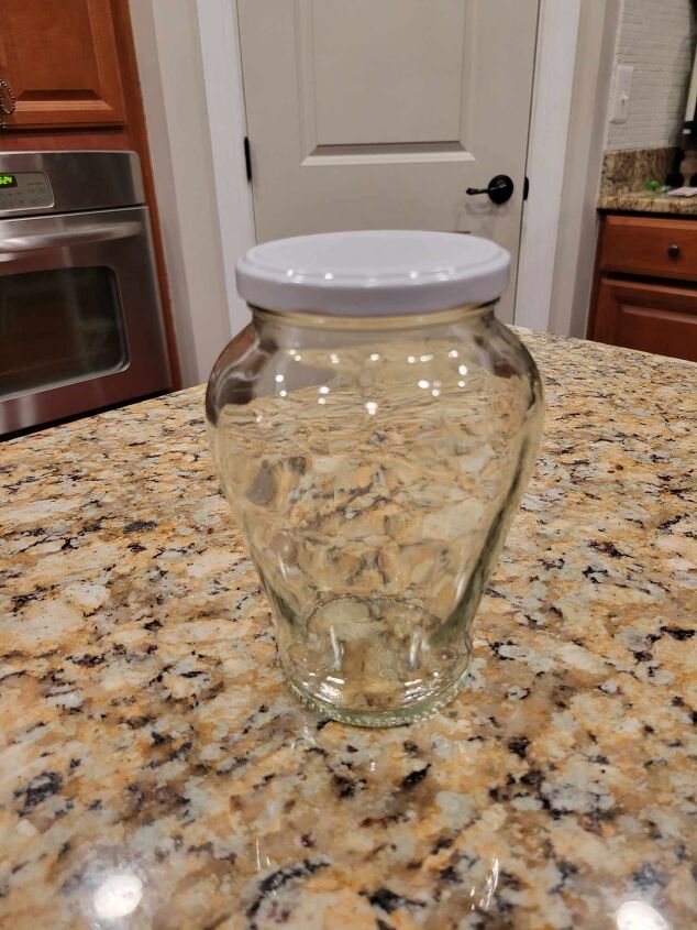 Repurposing a Glass Jar
