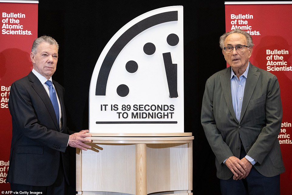 The 'Doomsday Clock' just moved closer to midnight