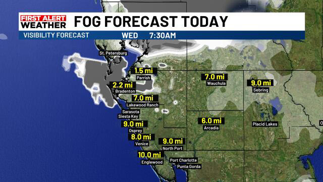 Warmer air coming to end the week