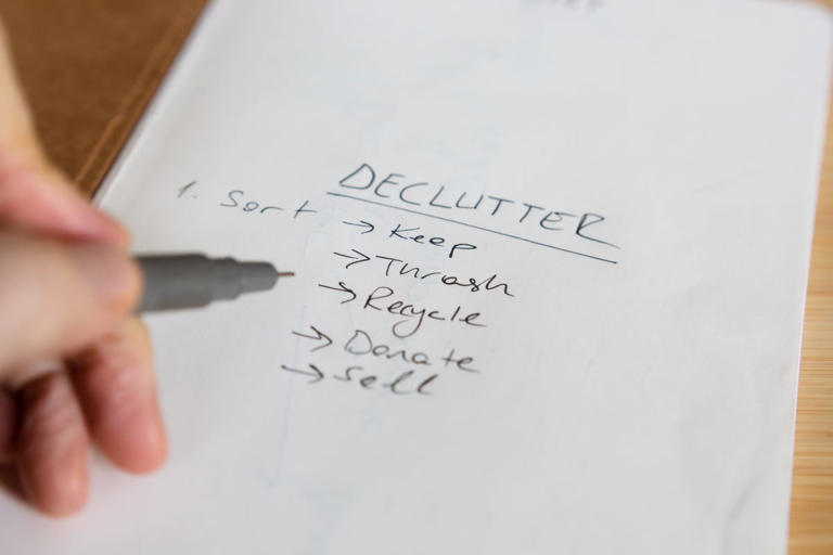 How to declutter your home this weekend: A 9-step guide