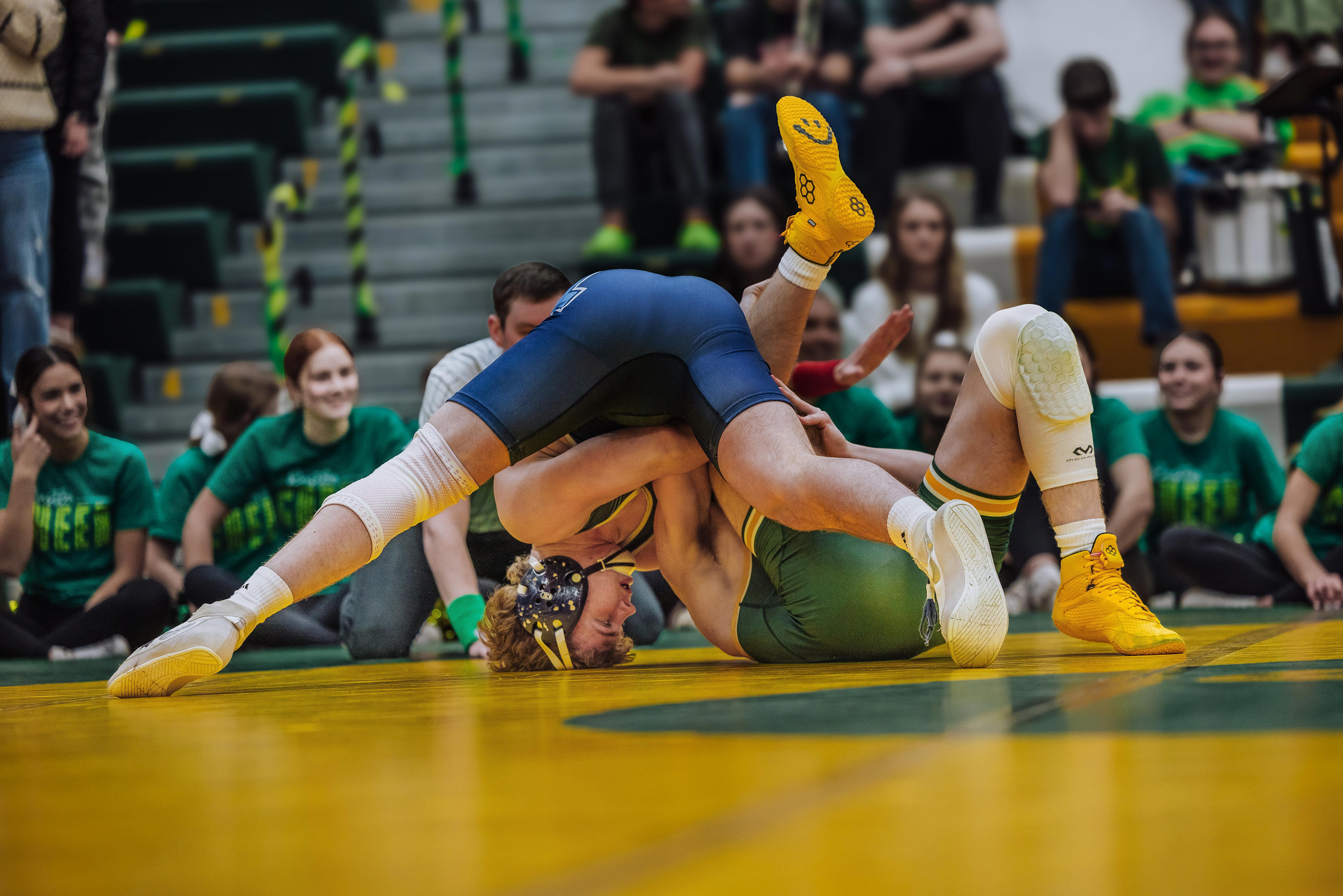 Great Falls High, CMR wrestlers leave it all on mat as Bison take crosstown
