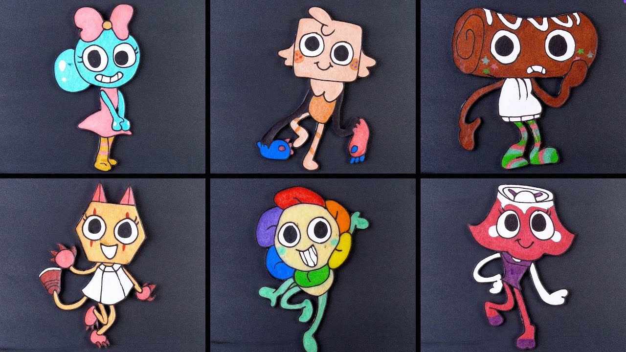 Making Dandy's World Pancake Art Pt.2 🥞 Creative and Fun Designs ...