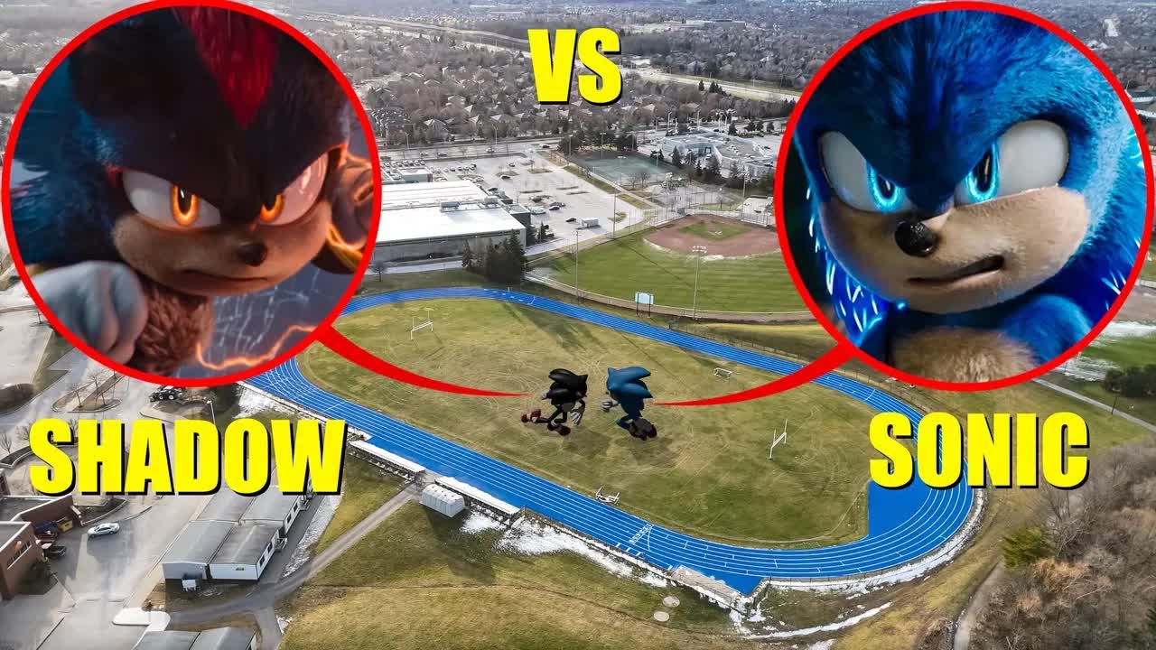 I CAUGHT SONIC VS SHADOW IN REAL LIFE! (CURSED FOOTAGE)