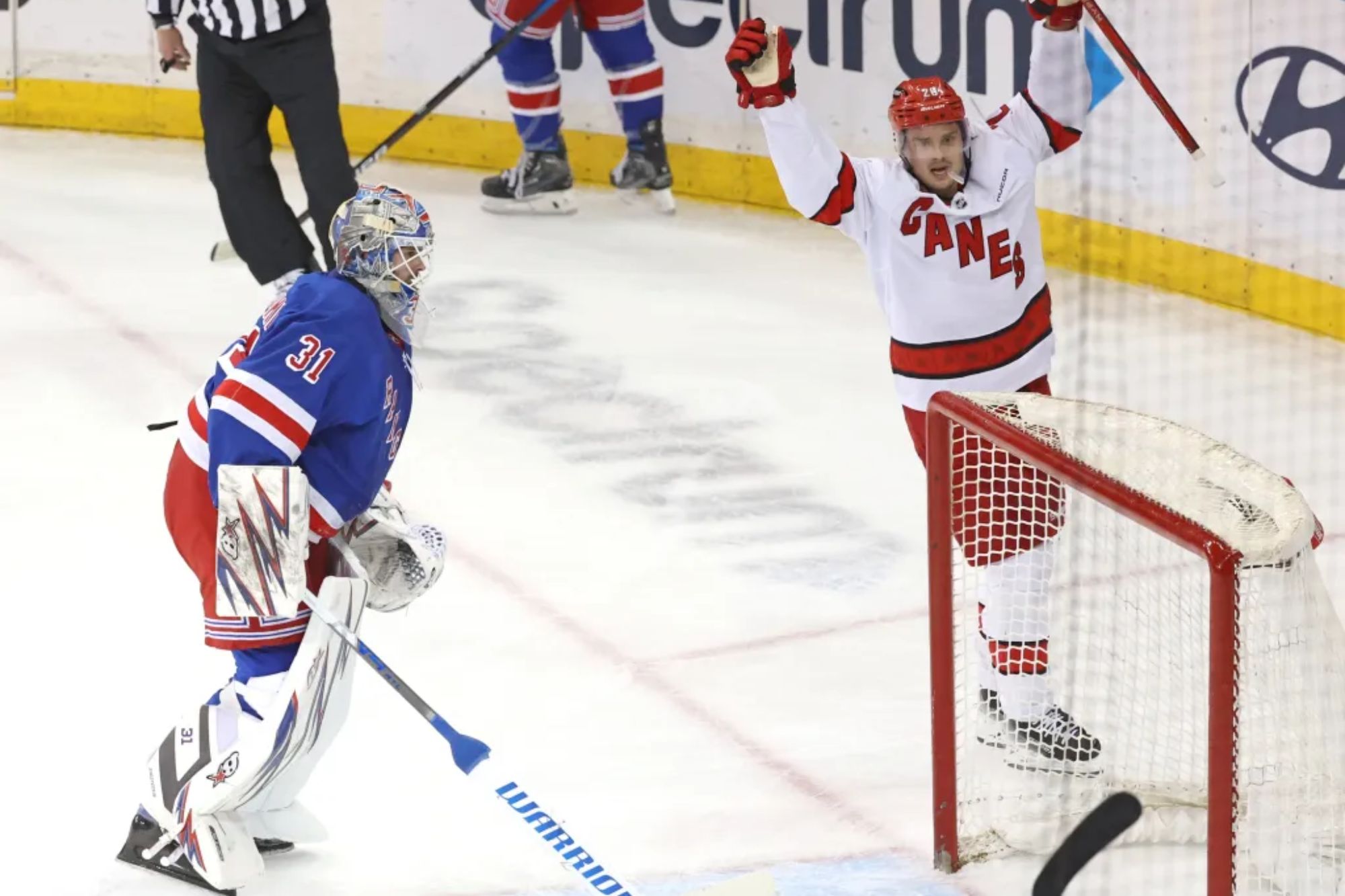 Rangers blanked by Hurricanes as push for playoff spot takes hit