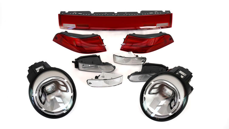 Exciting news for Porsche 993 owners: RUF has designed new LED headlights!