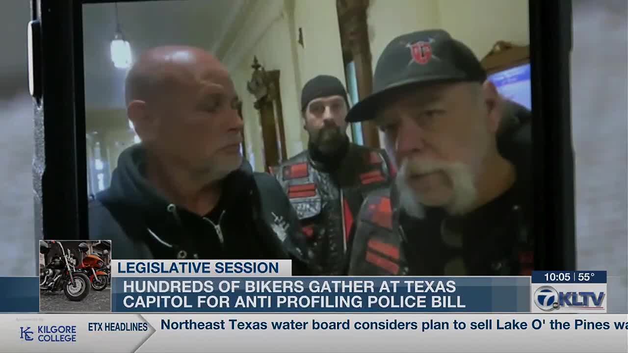 100s of bikers rally at Texas Capitol to push for anti-profiling police ...
