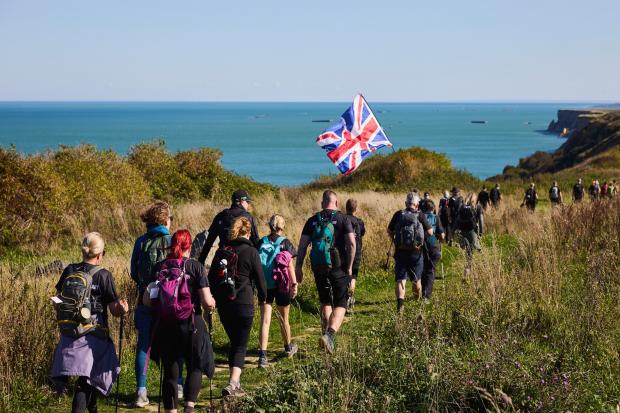 Walk 100km in the footsteps of soldiers for armed forces charity