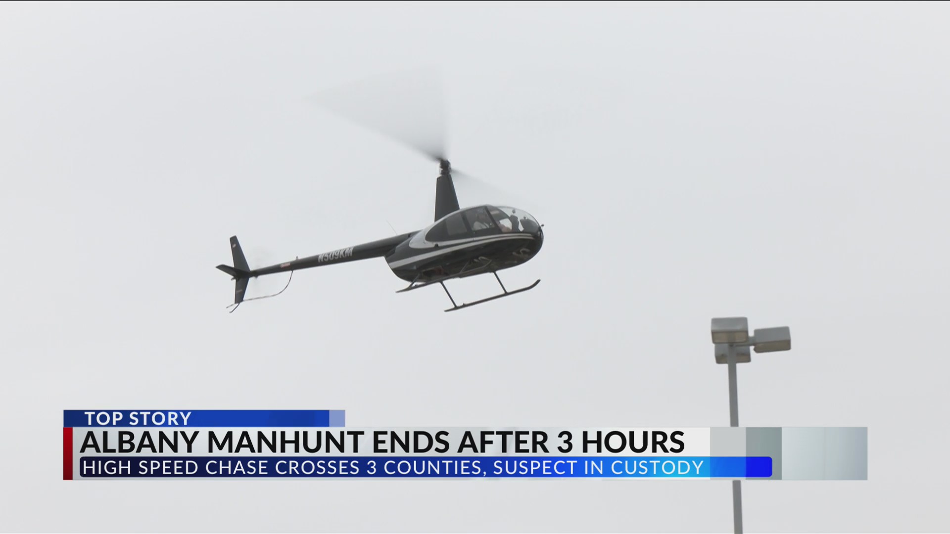 "He tried to hit him to avoid the spikes" Albany Chase/Manhunt suspect ...