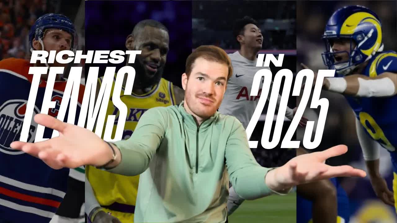 The 10 RICHEST sports teams on the planet! (2025)