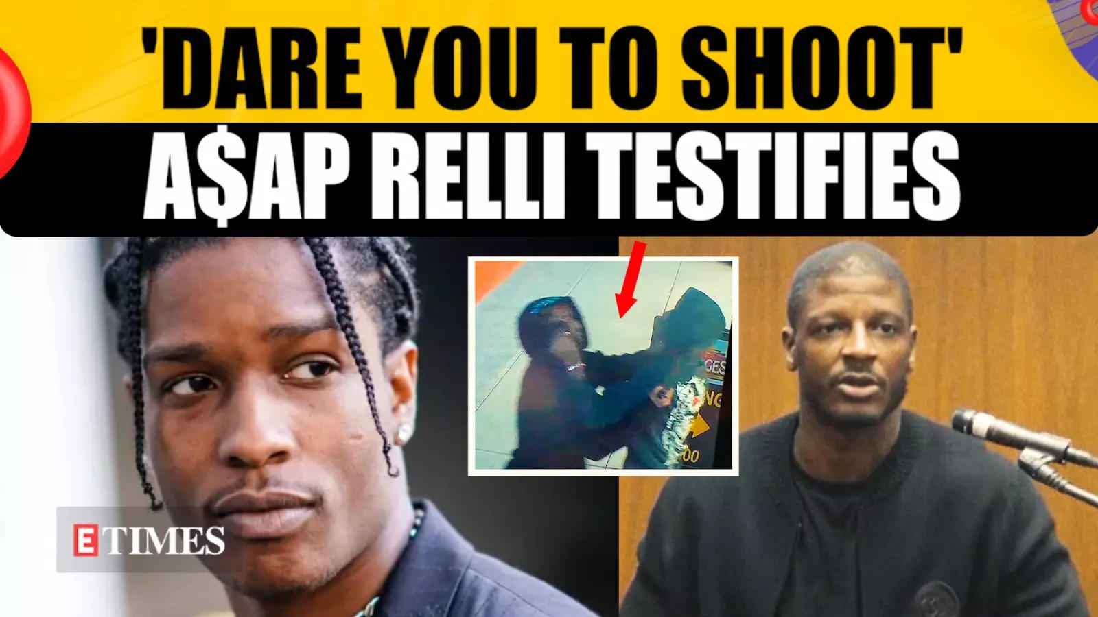 A$AP Rocky's Accuser A$AP Relli Takes Stand, Says He 'Dared' Rapper To ...