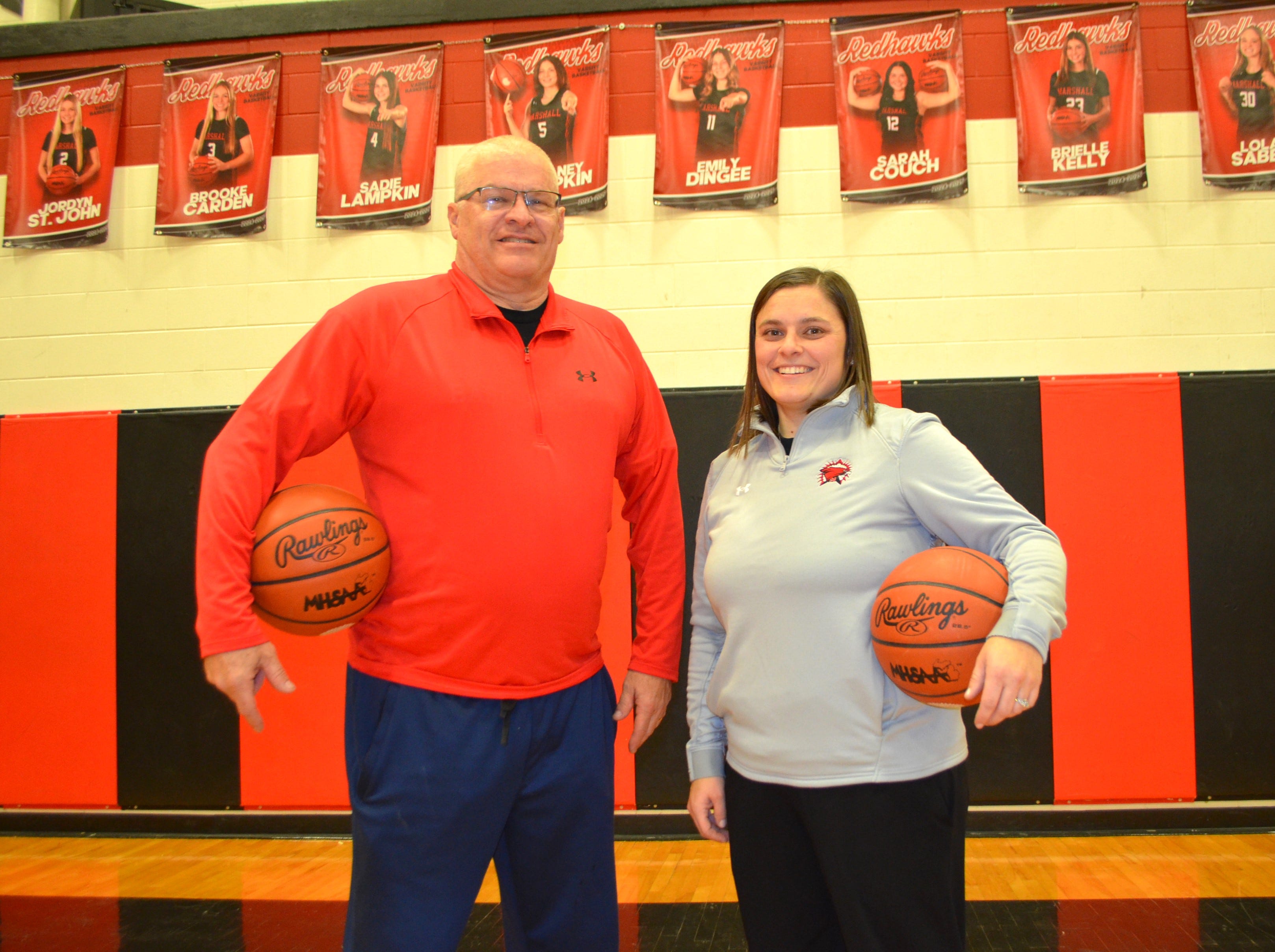 Daughter-father coaching duo has been a winning formula for Marshall ...