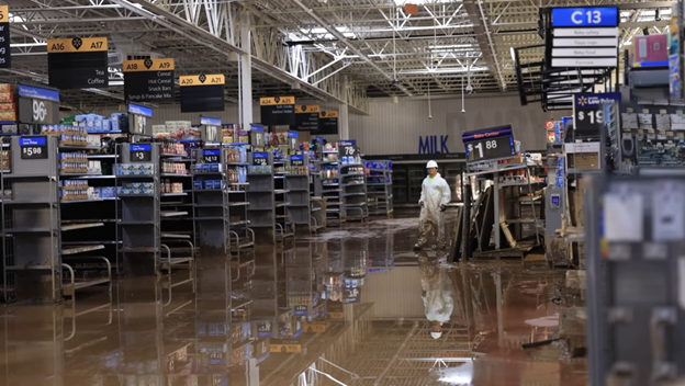 Walmart Supercenter near Tunnel Road partially reopens after Tropical ...