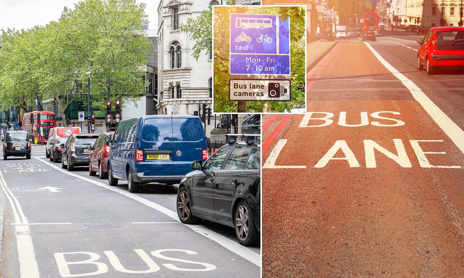 More than a third of motorists have mistakenly driven in a bus lane