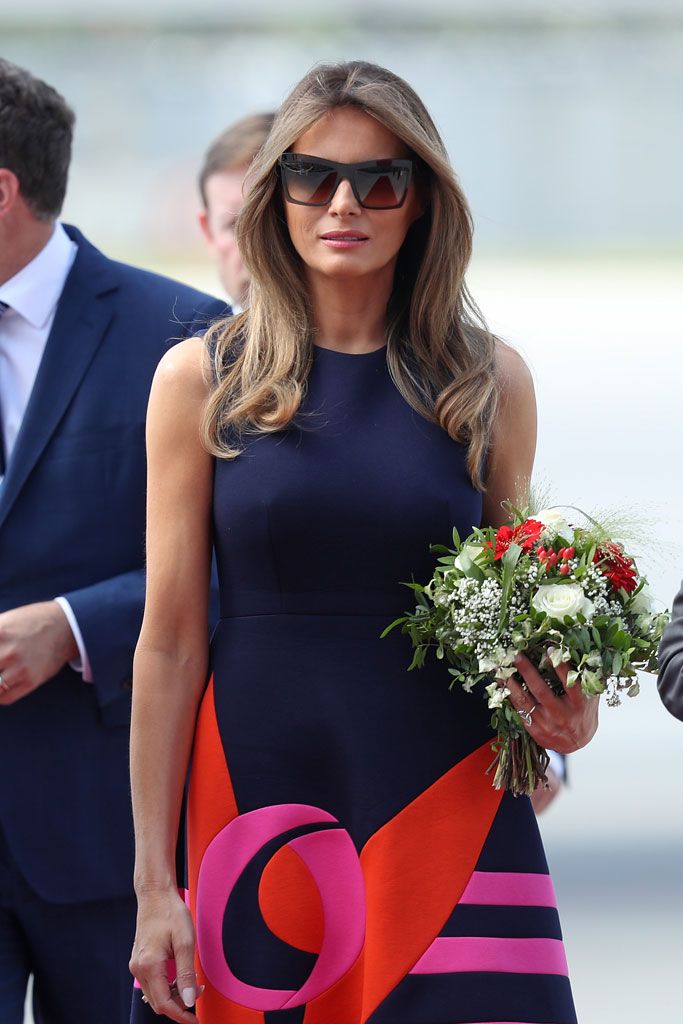 Todo lo que revela (y esconde) el nuevo retrato oficial de Melania Trump