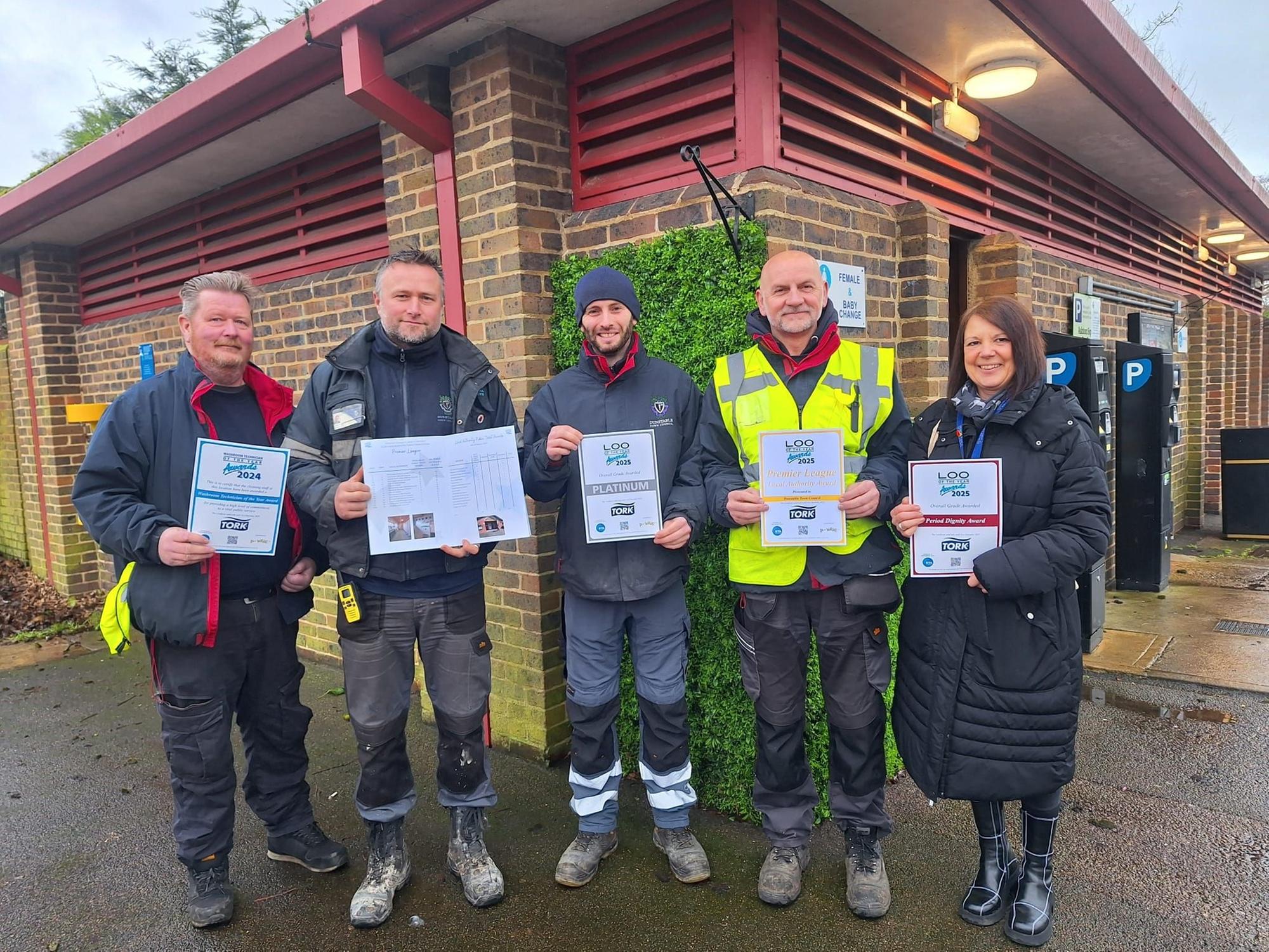 Ashton Square toilets retains Period Dignity Award and Platinum Award ...