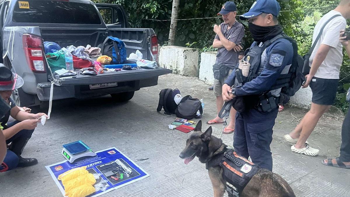 PCG K9 unit flags P22 million worth of shabu in Catbalogan