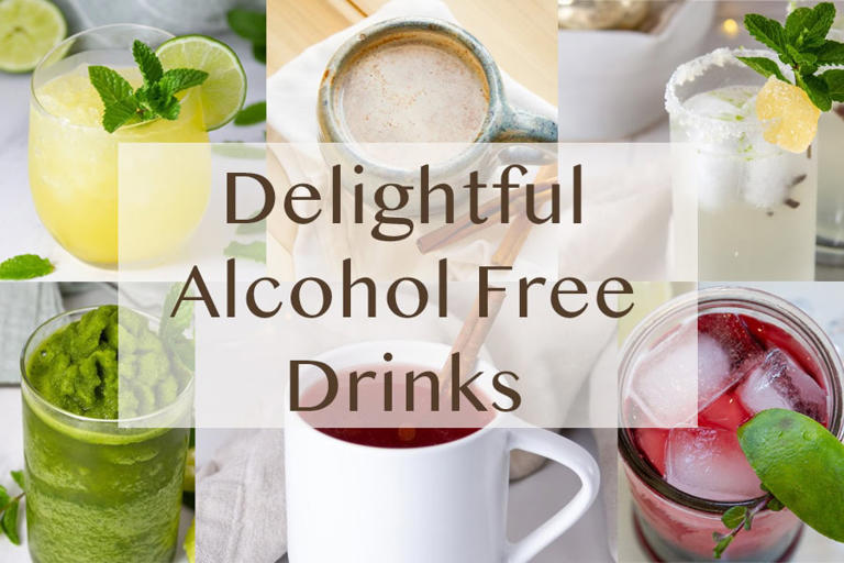 Alcohol free drinks