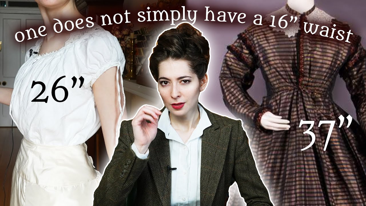 How the Victorians Faked Tiny Waists (without fainting!)