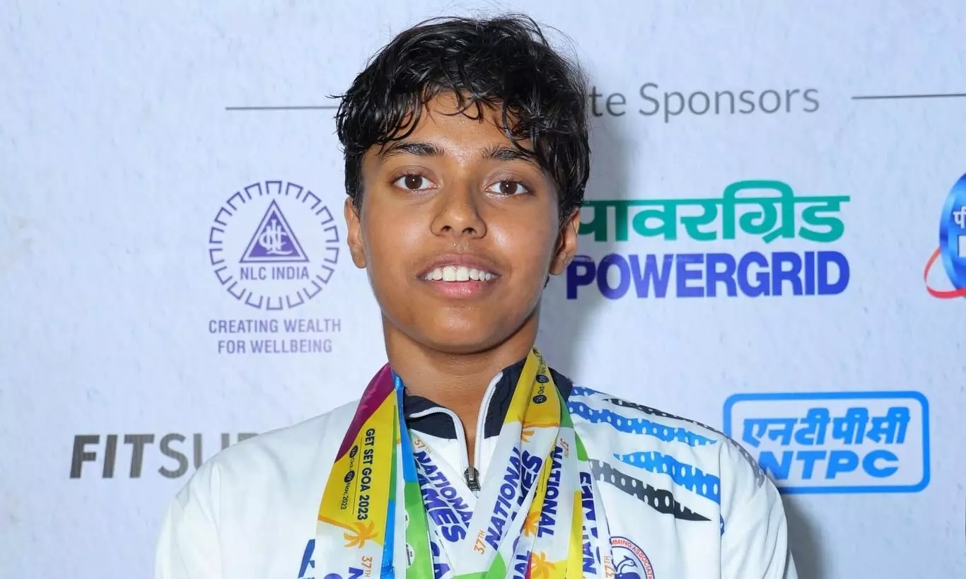 National Games 2025: Dhinidhi Desinghu sets new national record, wins ... National Games 2025: Dhinidhi Desinghu sets new national record, wins ...