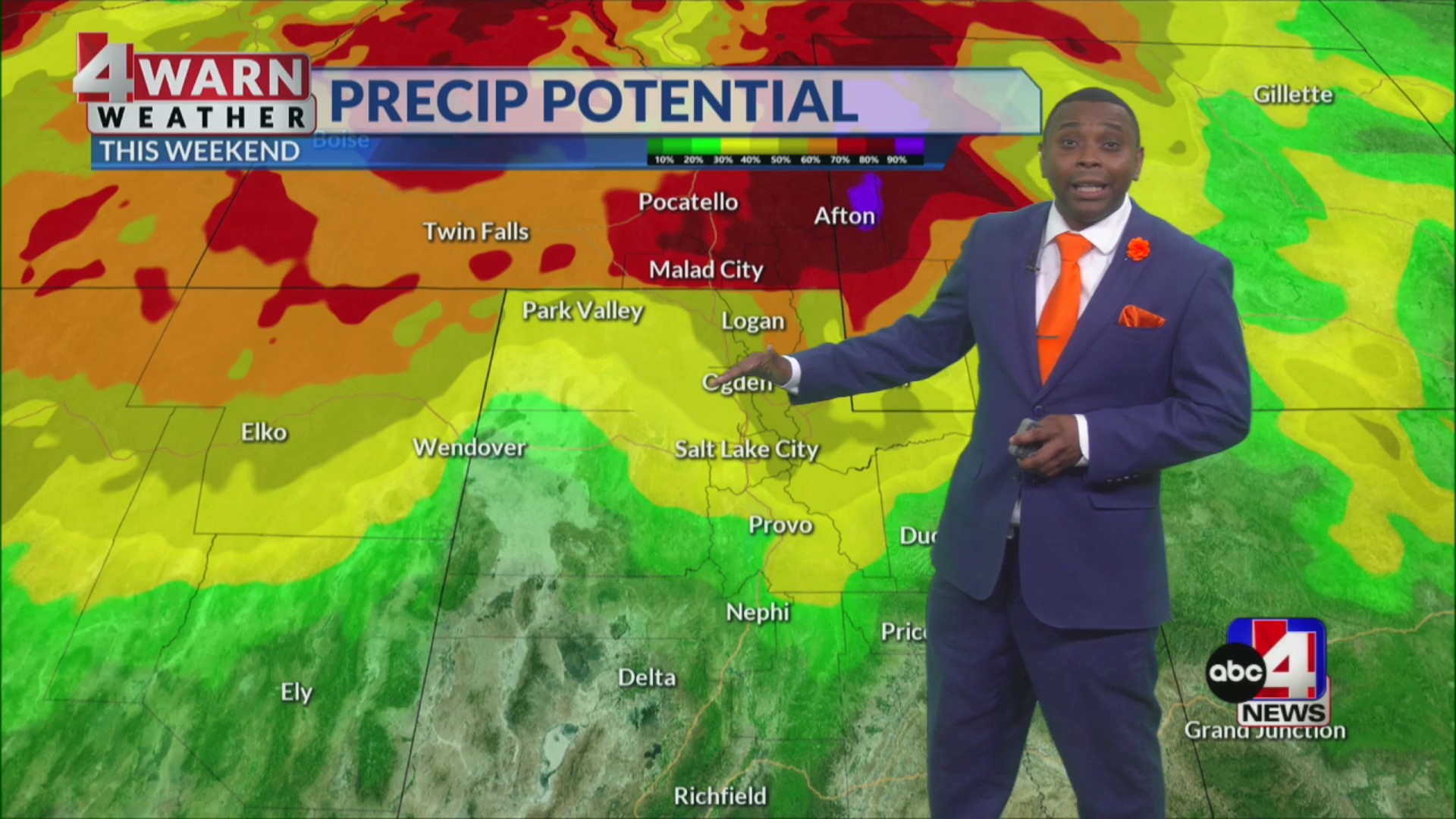 Inversion continues to build in northern Utah with unsettled skies down ...