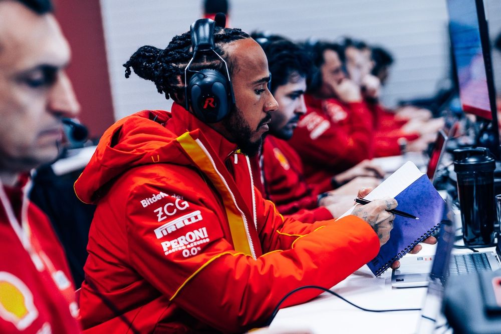 Hamilton crashes on second day of private Ferrari Barcelona F1 test