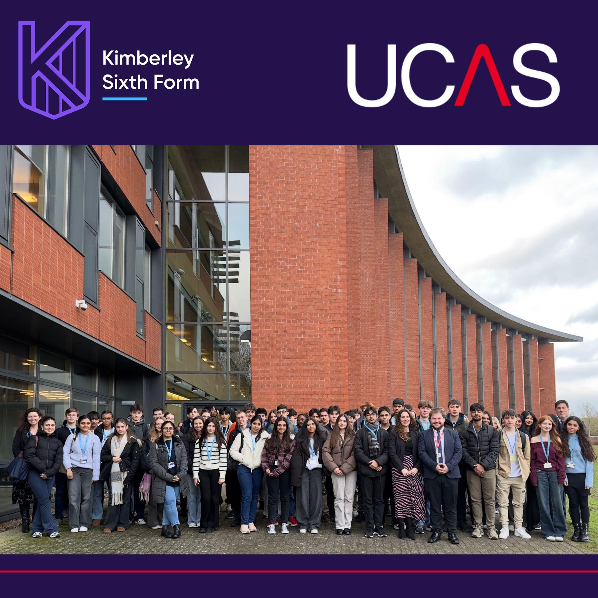 Students at Kimberley College get a visit from UCAS CEO