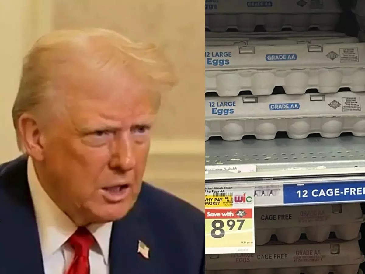 Donald Trump's promise cracks under economic pressure, eggs remain ...