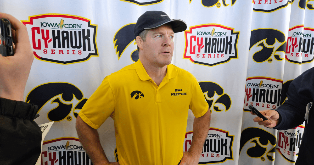 Everything Iowa coach Tom Brands said about Penn State wrestling before ...