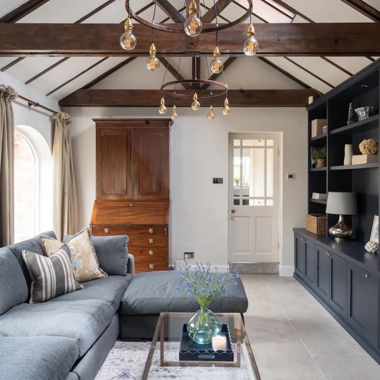 A new downstairs layout allowed this dated cottage to become a spacious ...