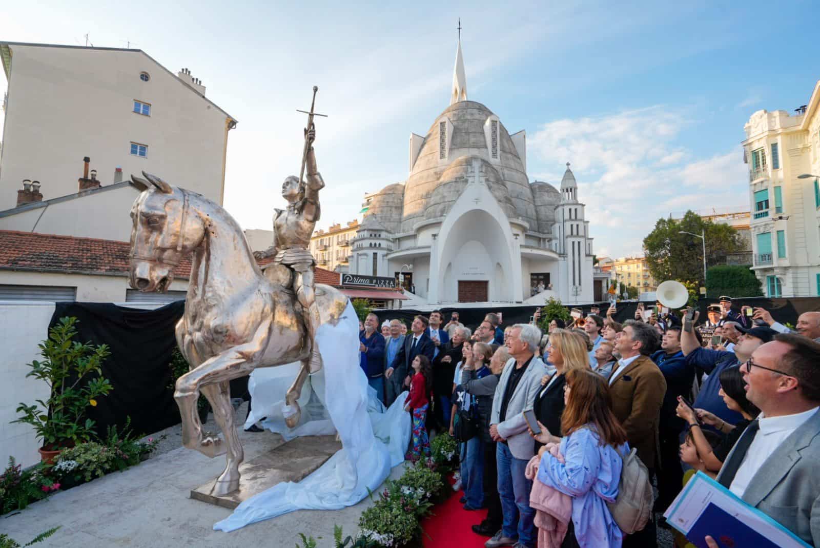 Affaire de la statue de Jeanne d'Arc à Nice-Nord : "la loi s'applique ...