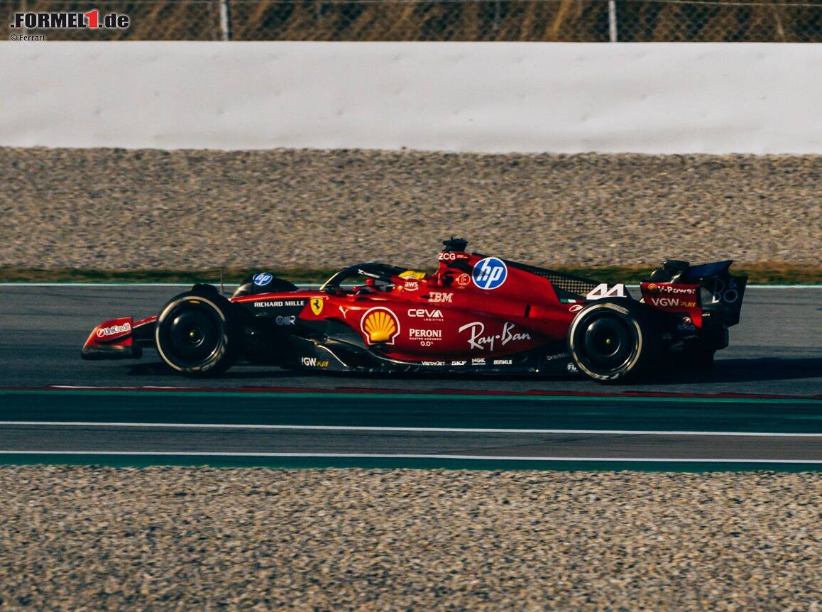 Nach Hamilton-Crash in Barcelona: Testtag für Ferrari vorzeitig beendet!