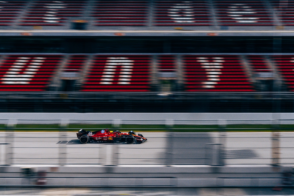 Hamilton crashes on second day of private Ferrari Barcelona F1 test