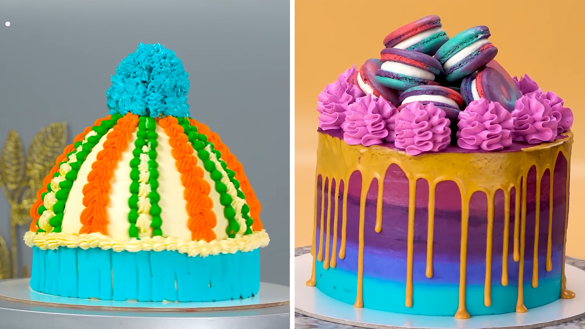 Cute Hat & Colorful Oreos Cake Design | Fun Cake Decorating Ideas ...