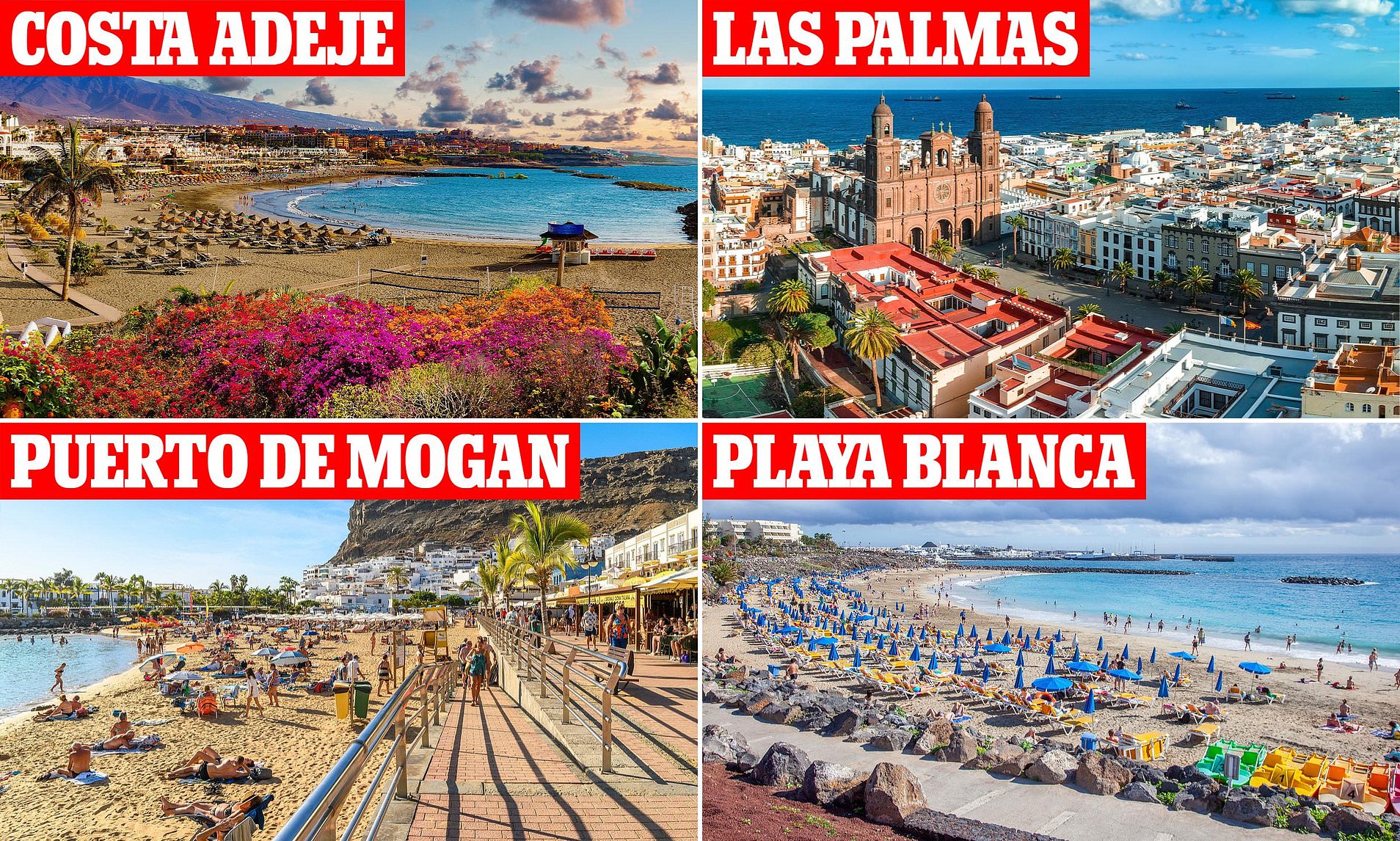 Britons rank the 15 best and worst Canary Island resorts, with a beach ...